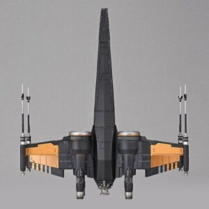 Bandai Hobby Poe's Boosted X-Wing Star Wars, Bandai Star Wars 1/72 Plastic Model Hobby Space Ship