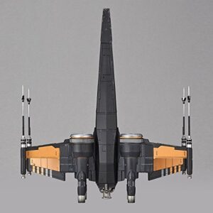 Bandai Hobby Poe's Boosted X-Wing Star Wars, Bandai Star Wars 1/72 Plastic Model Hobby Space Ship