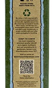 Down to Earth Organic Bat Guano Fertilizer Mix 7-3-1, 2 lb