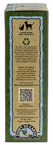 Down to Earth Organic Bat Guano Fertilizer Mix 7-3-1, 2 lb