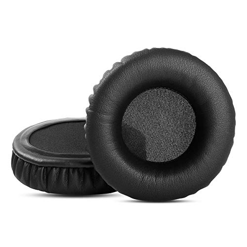 YunYiYi 1 Pair Replacement Foam Earpads Pillow Ear Pads Ear Cover Cushions Cups Repair Parts Compatible with Pioneer SE-MJ21 SE-MJ31 SE-MJ51 SE-MJ71 Headphones Headset (Black)