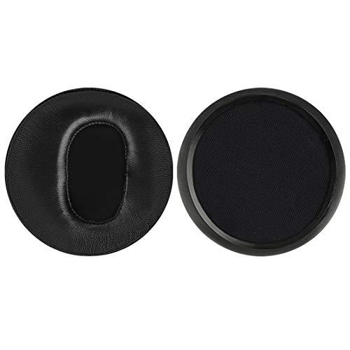 Geekria Elite Sheepskin Replacement Ear Pads for DENON AH-D2000, D5000, D5200, D7000, D7200, D9200 Headphones Earpads, Headset Ear Cushion Repair Parts (Black)