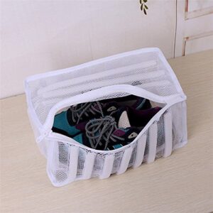 tanqiang zippered laundry footwear mesh wash bag sneaker washer dryer white shoes clothes washing bag home cleaning storage tool supplies