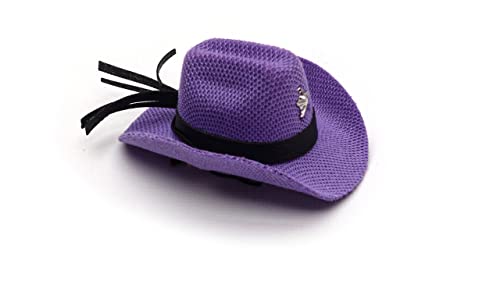 Carolina Designer Dragons' Bearded Dragon Cowboy Hat, Purple