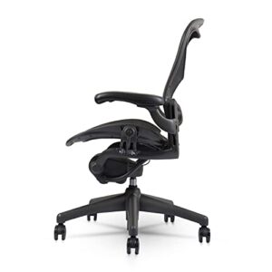 Herman Miller Classic Aeron Chair - Fully Adjustable, Carpet Casters, Size B (Open Box)