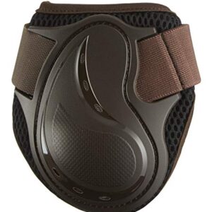 LeMieux Derby Fetlock Horse Boots - Protective Gear and Training Equipment - Equine Boots, Wraps & Accessories (Brown - Large)