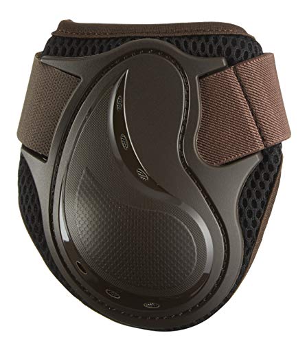 LeMieux Derby Fetlock Horse Boots - Protective Gear and Training Equipment - Equine Boots, Wraps & Accessories (Brown - Large)