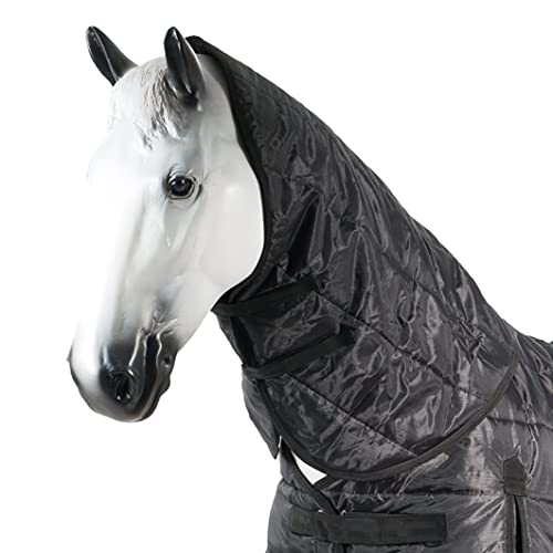 HORZE Nevada Stable Blanket Neck Cover 200g - Black - S