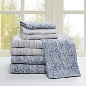 Urban Habitat Space Dyed Sheet Set, Blue, Queen