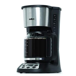 salton 14 cup coffee maker, black