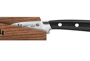 Cangshan TS Series 1020625 Swedish 14C28N Steel Forged 2.75-Inch Peeling Knife and Wood Sheath Set