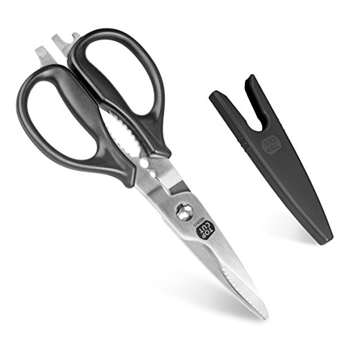 Top Cut 1022513 Heavy Duty Kitchen Shears and Multi Purpose Scissors, 9-Inch