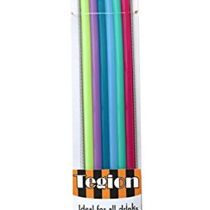 Half Gallon Straw-12 Inch Extra Long Reusable Silicone Straws for 32 oz Tall Tumbler, 40 oz Hydro Flask,64 oz Gallon Water Bottle, Hydro Water Jug YETI RTIC-Flexible Large Big-8 Pack