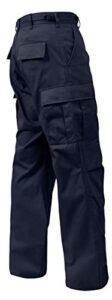 rothco bdu pant navy blue p/c, l size