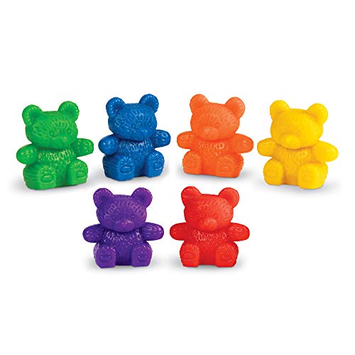 Learning Resources Baby Bear Counters - 102 Pieces, Ages 3+ | Grades Pre-K+ Toddler Learning Toys, Counters for Kids, Counting Manipulatives, Teddy Bear Counters, Back to School Gifts for Kids