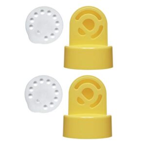 Medela Spare Valves and Membranes, 2 Sets, Authentic Medela Replacement Parts Designed for All Medela Breast Pumps Except Sonata and Freestyle, Made Without BPA