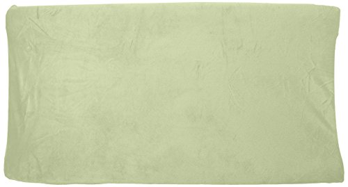 Summer Ultra Plush Changing Pad Cover, Sage