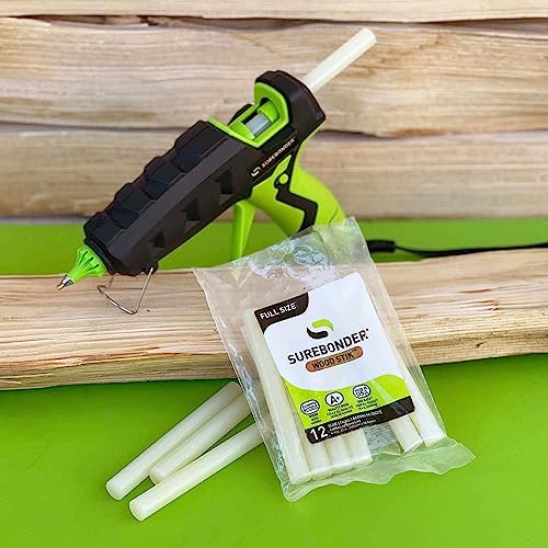 Surebonder WS-12 Full Size 4" Wood Hot Glue Stick - 12 Pack