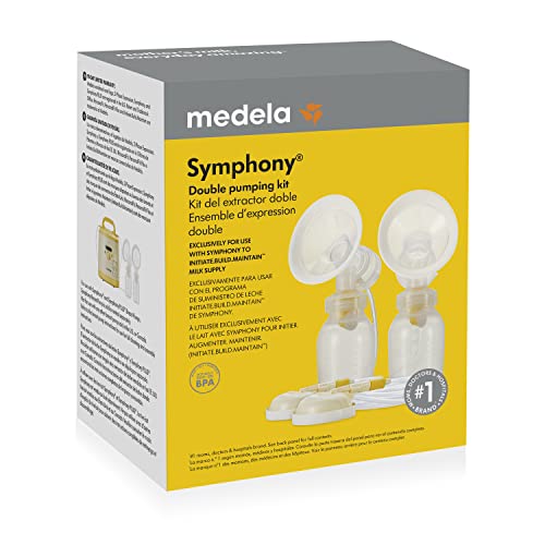 Medela Symphony Breast Pump Kit, Double Pumping System Includes Everything Needed to Start Pumping with Symphony, Made Without BPA