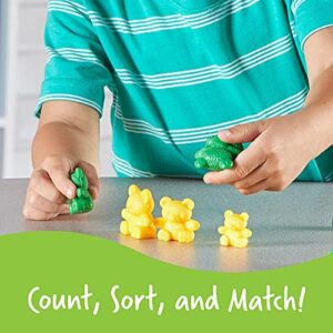 Learning Resources Three Bear Family Counters - 96 Pieces. Ages 3+ Preschool Learning Toys, Counting Toys for Toddler, Social Emotional Learning Toys, Therapy Tool,Back to School Gifts