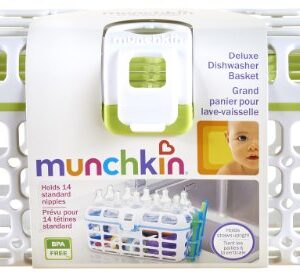 Munchkin Deluxe Dishwasher Basket, Colors May Vary