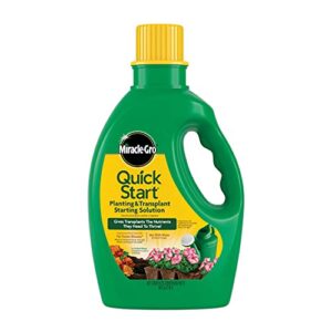 miracle-gro quick start planting & transplant starting solution 48 fl. oz