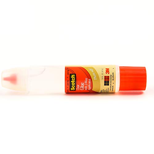 Scotch Clear Glue in 2-Way Applicator, 1.6 oz, Photo Safe and Non-Toxic (6050)