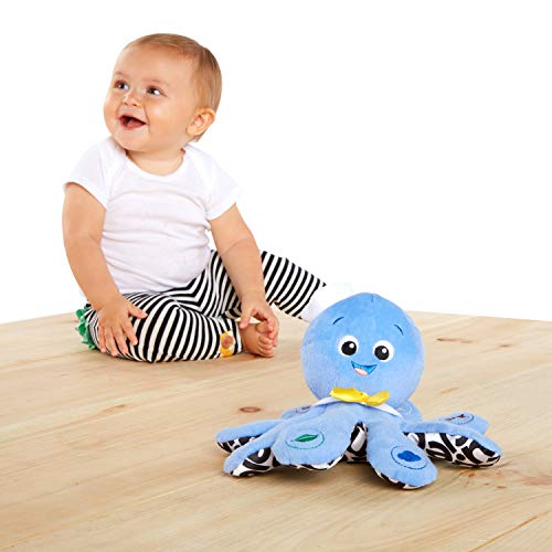 Baby Einstein Octoplush Musical Octopus Stuffed Animal Plush Toy, Age 3 Month+, Blue, 11"