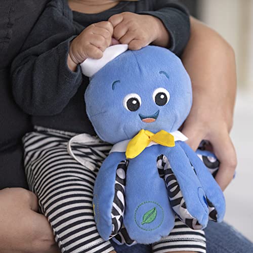 Baby Einstein Octoplush Musical Octopus Stuffed Animal Plush Toy, Age 3 Month+, Blue, 11"