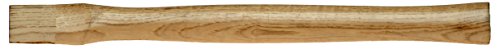 Link Handles 65751 Oval Eye Engineer's/Blacksmith's Handle for 3.5 lb. and Heavier Hammers, 16" Length, Clear Lacquer, Fire Finish