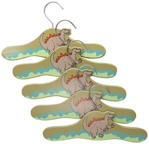 kidorable boys infant hanger set, dinosaur, small