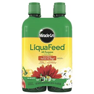 miracle-gro liquafeed all purpose plant food, 4-pack refills