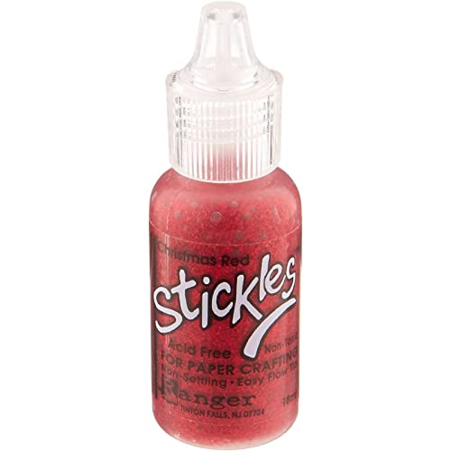 Stickles Glitter Glue .5oz, Christmas Red