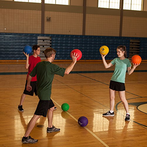 Champion Sports Playground Ball (Red, 8.5-Inch)