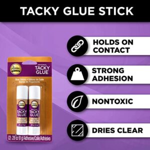 Aleene's Tacky Glue Sticks (21702) White, 2pk