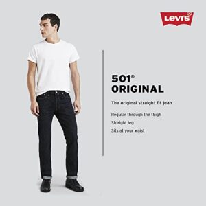 Levi's Men's 501 Original Fit Jeans (Also Available in Big & Tall), Medium Stonewash, 32W x 32L