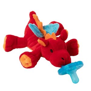 wubbanub infant pacifier - red dragon