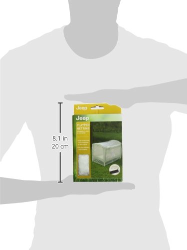 Jeep Universal Size Pack N Play Mosquito Net Tent, White