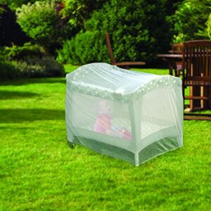 Jeep Universal Size Pack N Play Mosquito Net Tent, White