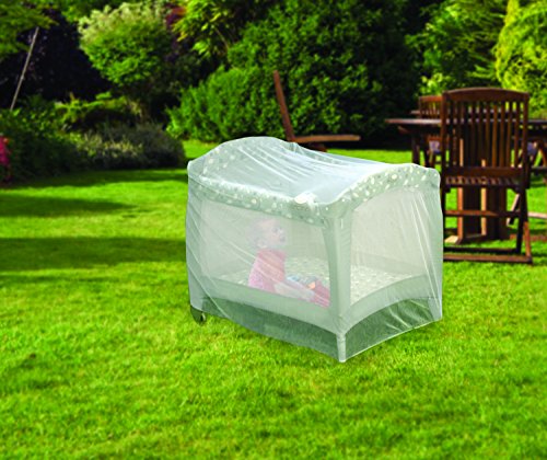 Jeep Universal Size Pack N Play Mosquito Net Tent, White