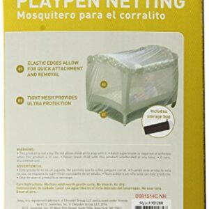 Jeep Universal Size Pack N Play Mosquito Net Tent, White