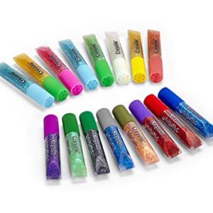 Crayola Washable Glitter Glue, Arts and Crafts Supplies, 16 Glitter Colors