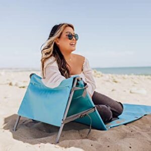 ONIVA - a Picnic Time brand Beachcomber Portable Beach Mat, Soft Beach Lounger, Backpack Beach Chair & Tote