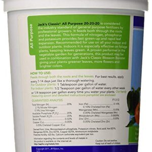 Jack's Classic All Purpose 20-20-20 Water Soluble Plant Food (1.5lbs)