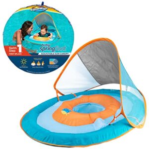 swimways baby spring float sun canopy