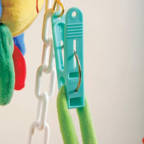 Dreambaby Toy Chain Organizer with Clips - Baby Plush Holder - Model L692