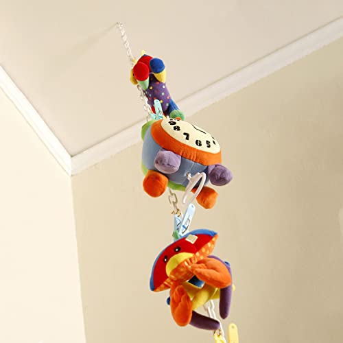 Dreambaby Toy Chain Organizer with Clips - Baby Plush Holder - Model L692