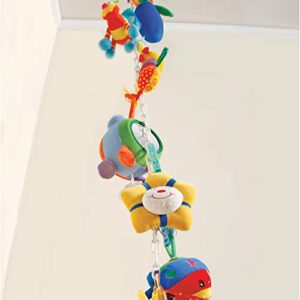 Dreambaby Toy Chain Organizer with Clips - Baby Plush Holder - Model L692