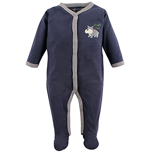 Luvable Friends Unisex Baby Cotton Sleep and Play, Dog, 0-3 Months