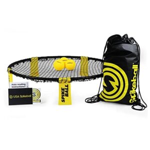 spikeball standard 3 ball kit - game for the backyard, beach, park, indoors